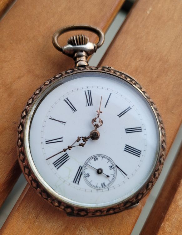 Antike 800er Silber Herren-Taschenuhr, läuft (Gebraucht) in Kriens für CHF 37 – mit Lieferung ...