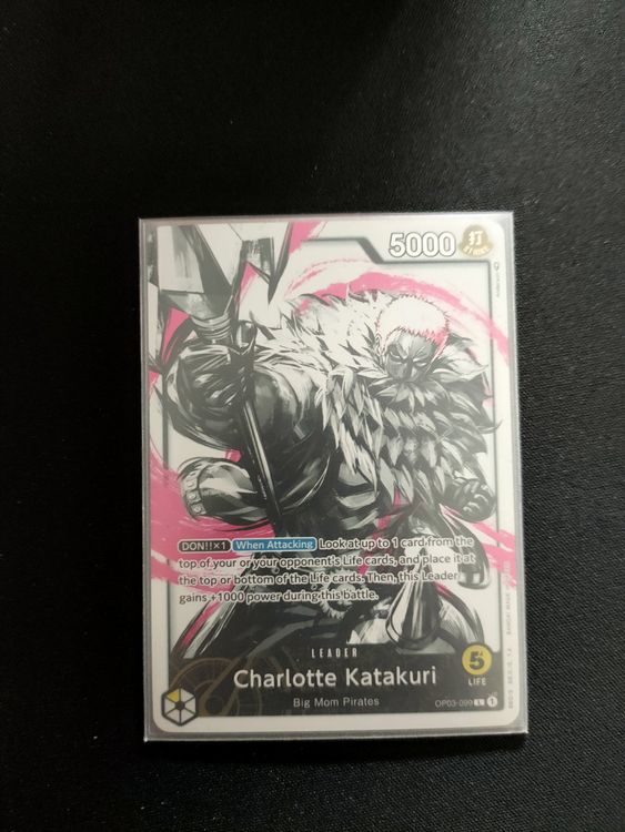 ONE-PIECE TCG - Charlotte Katakuri (OP03-099) (V.2) Leader (Neuf (Voir description)) à Dübendorf ...