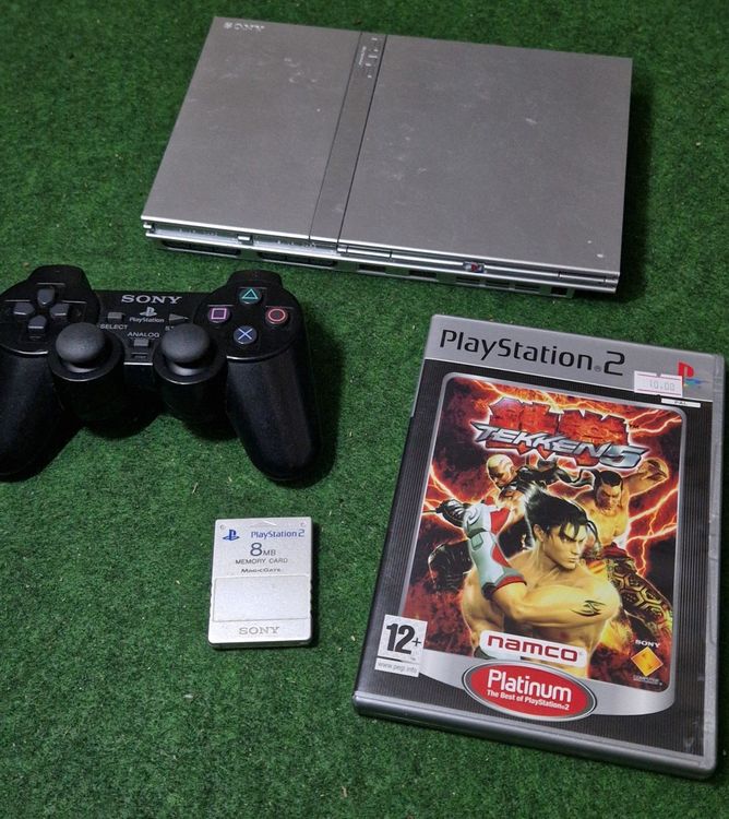 Playstation 2 Silver Slim | Kaufen auf Ricardo
