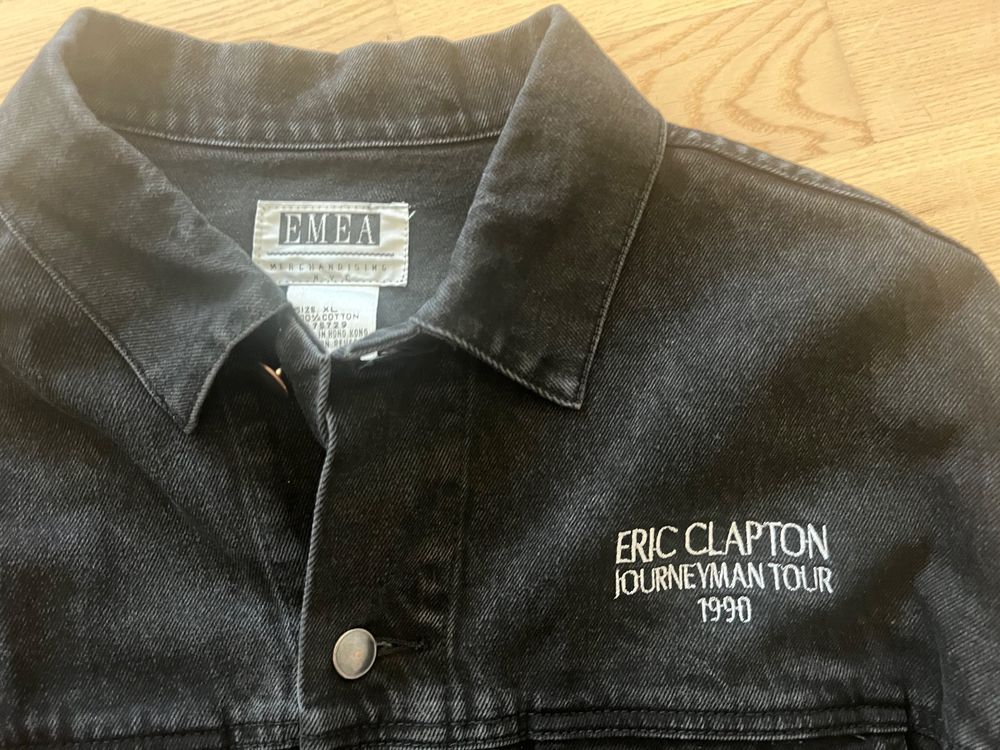 Vintage 90’s Eric Clapton Tour Jeans Jacket (Neu (gemäss Beschreibung ...