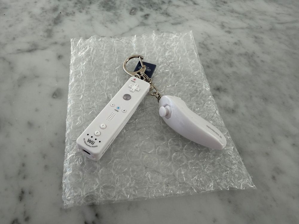 Original Nintendo Museum Schlüsselanhänger - Nintendo Wii (Neu und ...