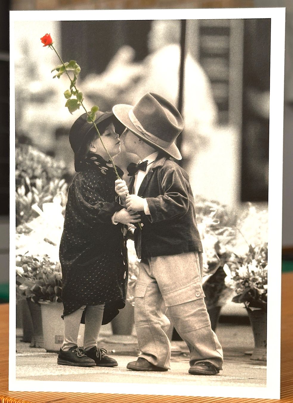 🌹 (c) Kim Anderson Skulptur Bronze "Der Kuss" NEU 🌹 (Neu und ...