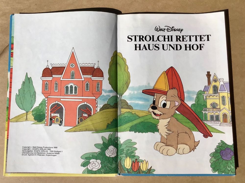 Walt Disney Bilderbuch: Strolchi rettet Haus und Hof (Gebraucht) in ...