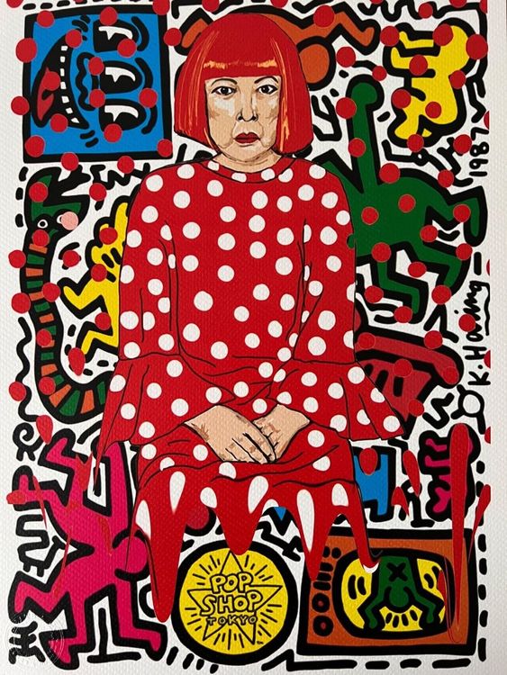 DEATH NYC « Yayoi Kusama & Keith Haring » limitierte Auflage (Gebraucht ...