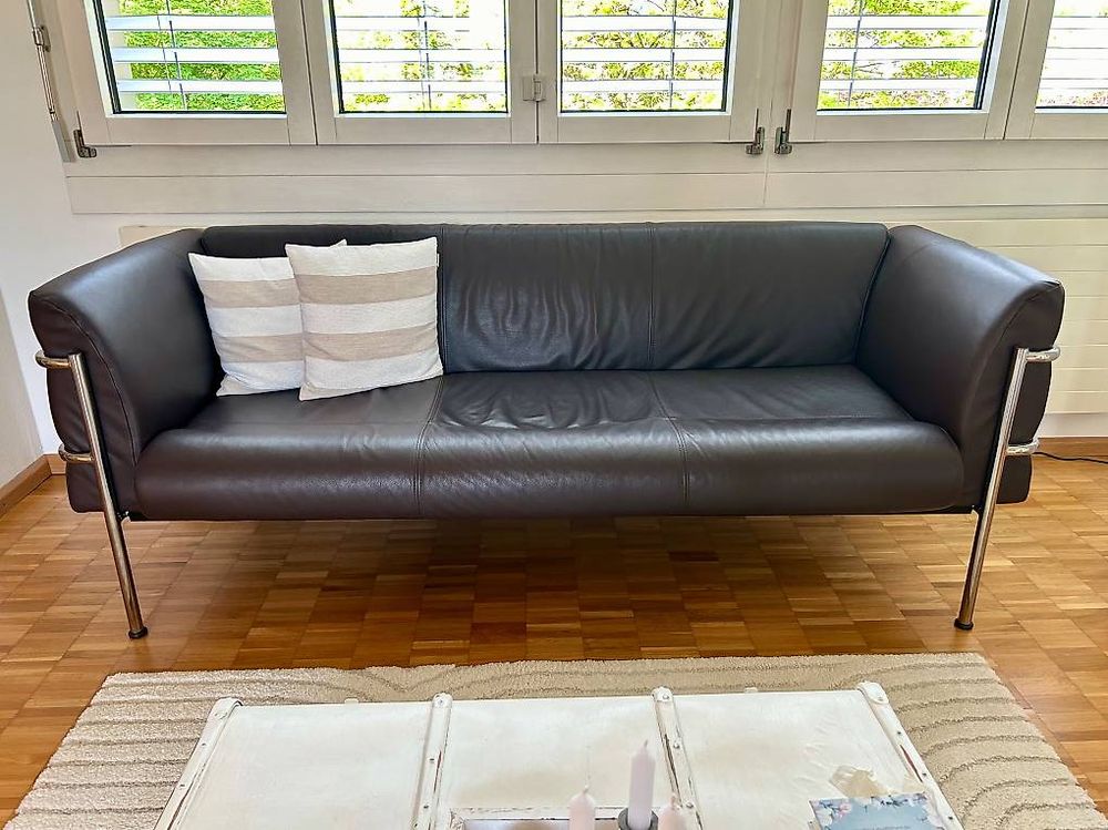 Wunderschönes Echtleder Sofa (Gebraucht) in Diegten für CHF 350 – nur Abholung auf Ricardo kaufen