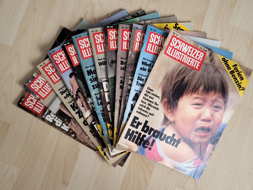 Schweizer Illustrierte 1979 Lot (Gebraucht) in wila für CHF 31.2 – mit ...