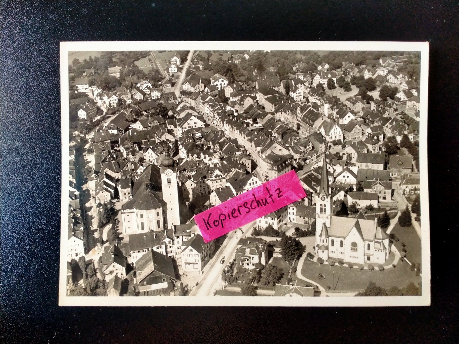 Flieger Postkarte Altstätten Centrum um 1939 AK St. Gallen (Gebraucht ...