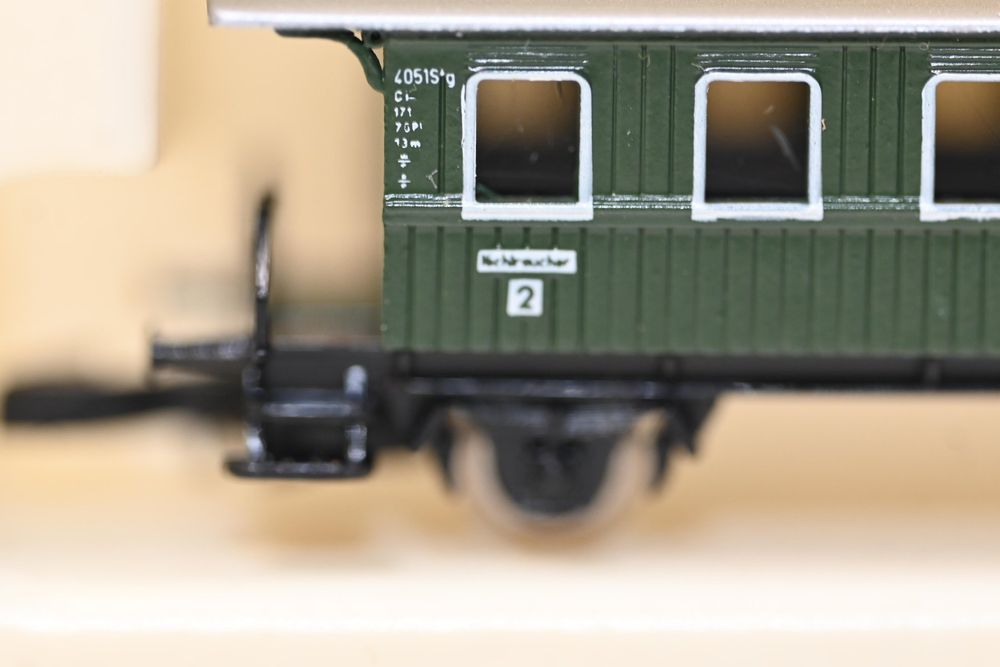 Märklin 8700 Personenwg Spur Z mit OVP (Gebraucht) in Laupen ZH für CHF ...