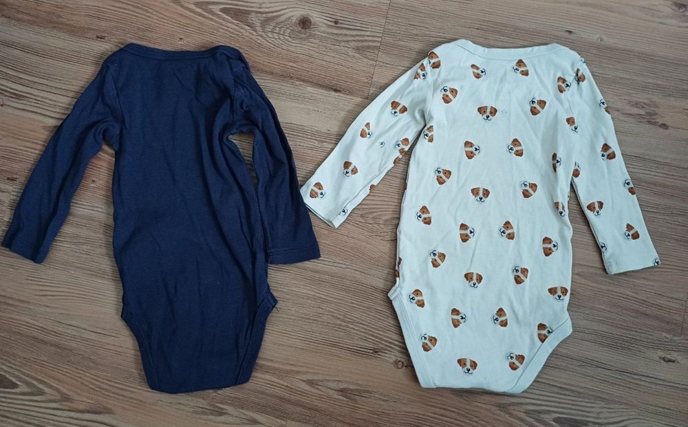 2 süsse Baby Bodys Gr. 74 Langarm von C&A (Gebraucht) in Zürich für CHF ...