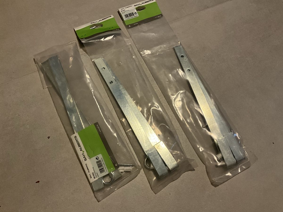 3x GAH équerres de sécurité pour puit de lumière (Neuf (Voir ...