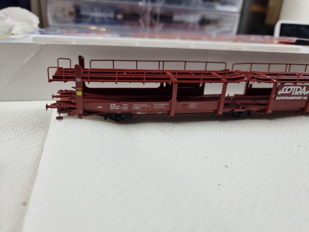 Roco 46751 Autotransportwagen Doppelstock H0 DC (Neu (gemäss ...