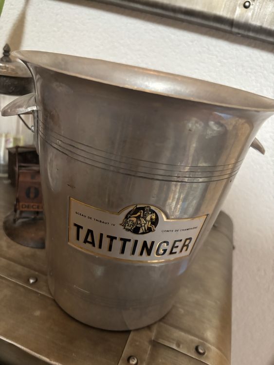 Taittinger - seau à champagne (D'occasion) à Cousset pour CHF 5 – avec ...