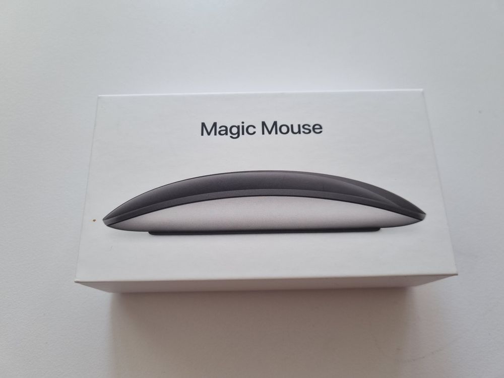 Magic Mouse Apple schwarz (Gebraucht) in Bassersdorf für CHF 50 – mit ...