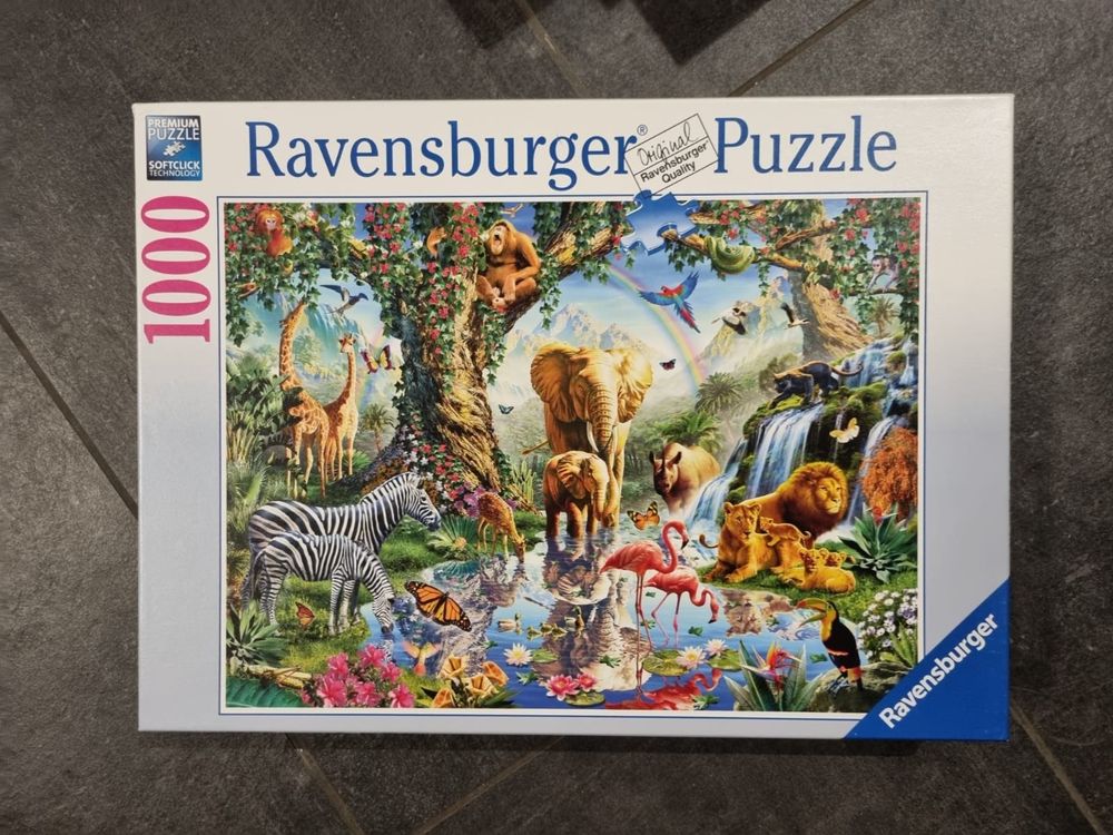 Ravensburger Puzzle 1000 Teile (Gebraucht) in Saland für CHF 9 – mit ...