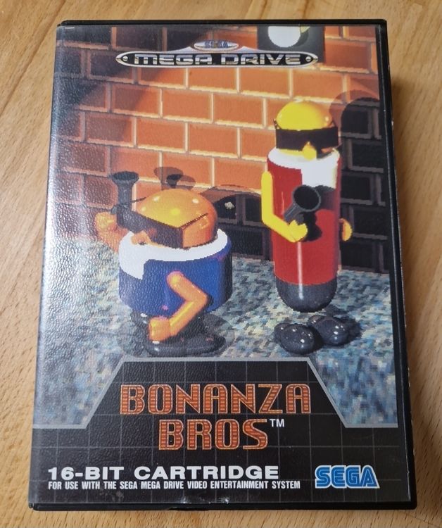 Sega Mega Drive Bonanza Bros OVP | Kaufen auf Ricardo