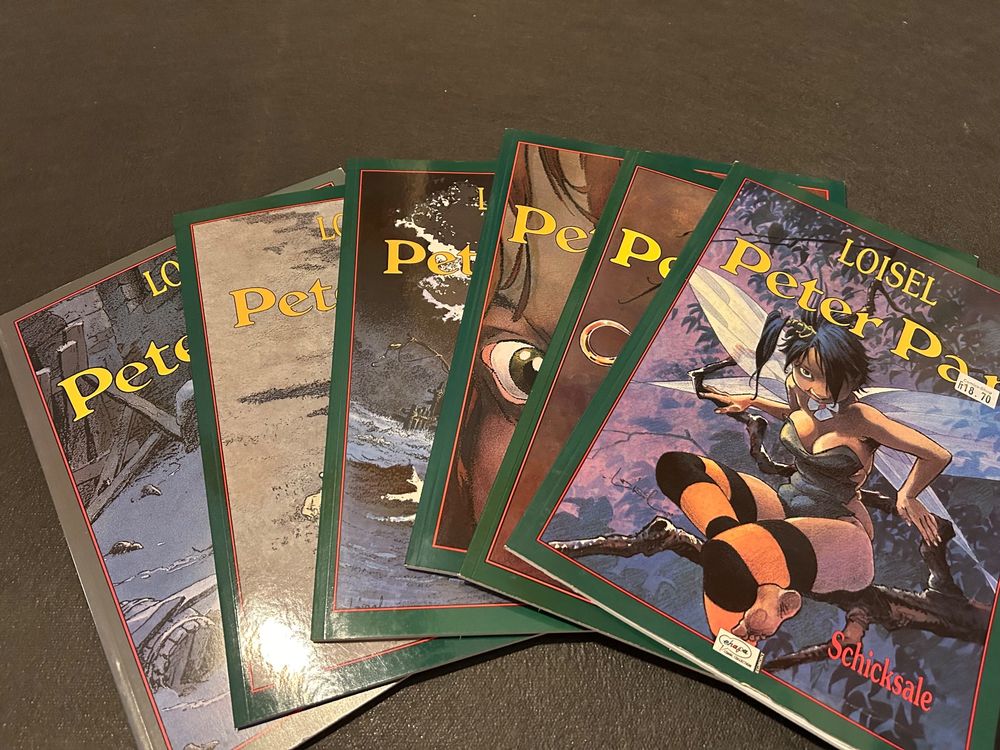 Comics: Peter Pan, Band 1-6, komplette Serie (Neu (gemäss Beschreibung ...