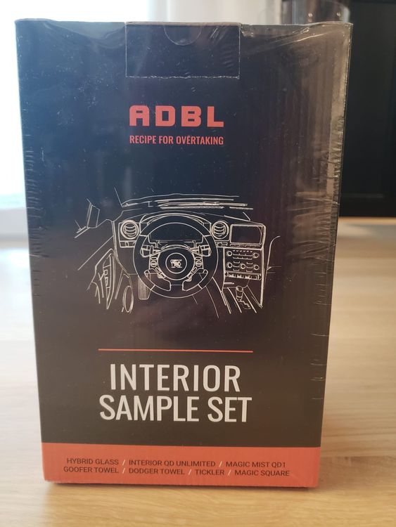 Auto-Innenraumpflege-Set_ADBL Interior Sample Set (Neu und originalverpackt) in Zollikofen für ...