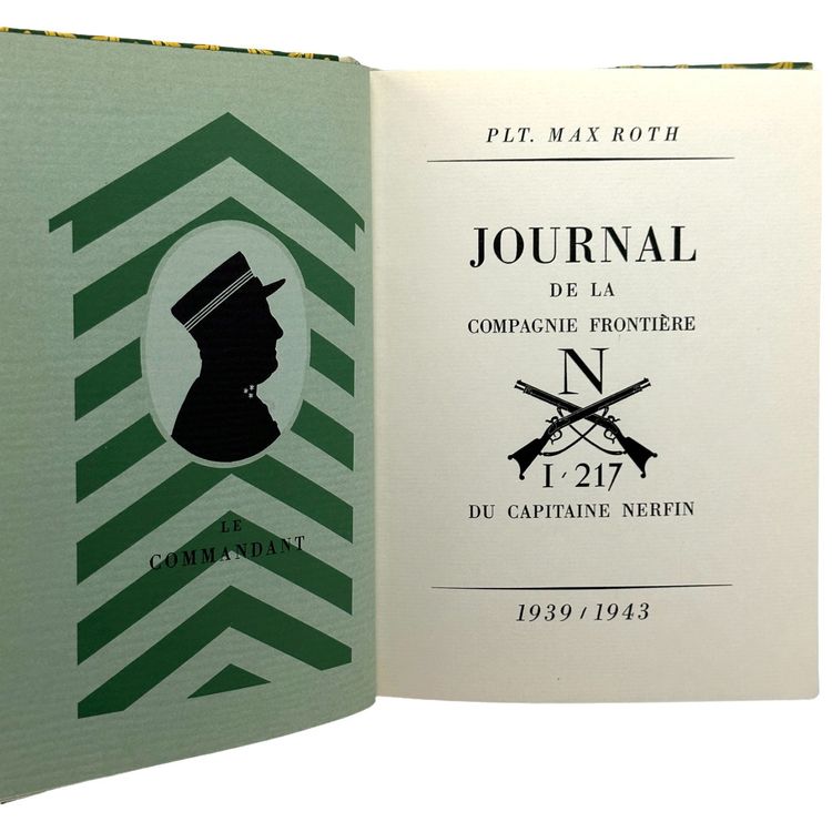 1960 Journal de la compagnie frontière du capitaine Nerfin | Kaufen auf ...