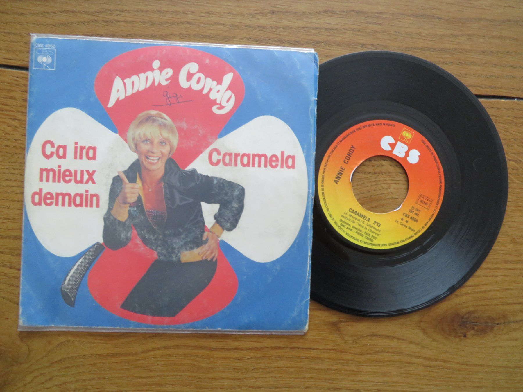 Annie Cordy - Ca ira mieux demain / Caramela - Single (Neu (gemäss ...