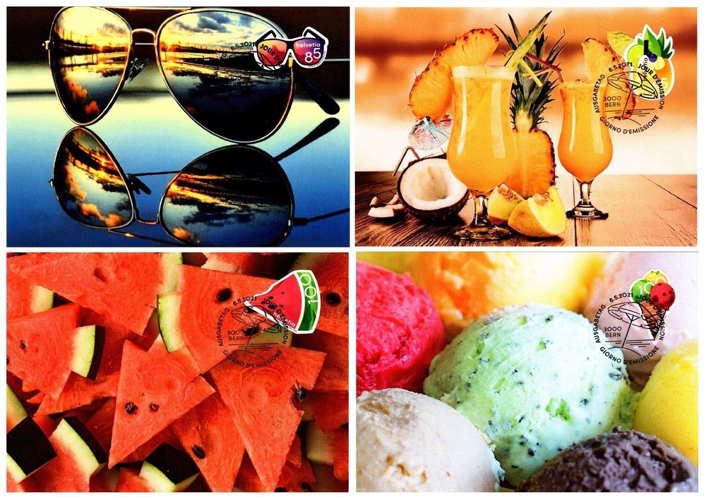 4 Maximumkarten Sommer-Serie (Neu (gemäss Beschreibung)) in Dottikon für CHF 14 – mit Lieferung ...