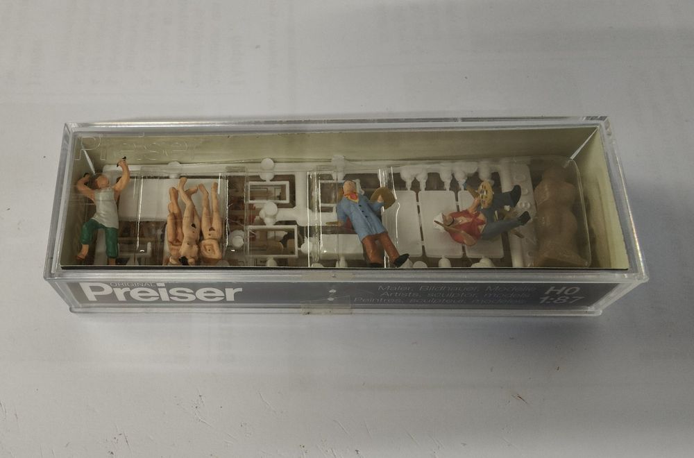 Preiser Miniaturfiguren HO Maler Bildhauer | Kaufen auf Ricardo