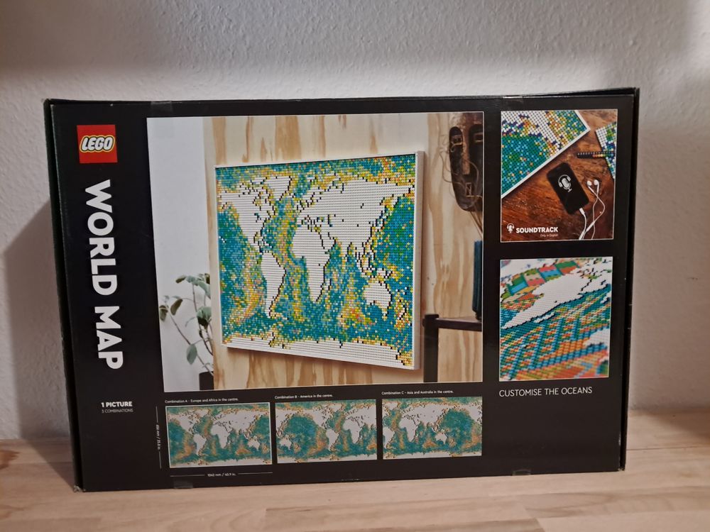 Lego 31203 Weltkarte World map (Neu und originalverpackt) in Hornussen für CHF 389 – mit ...