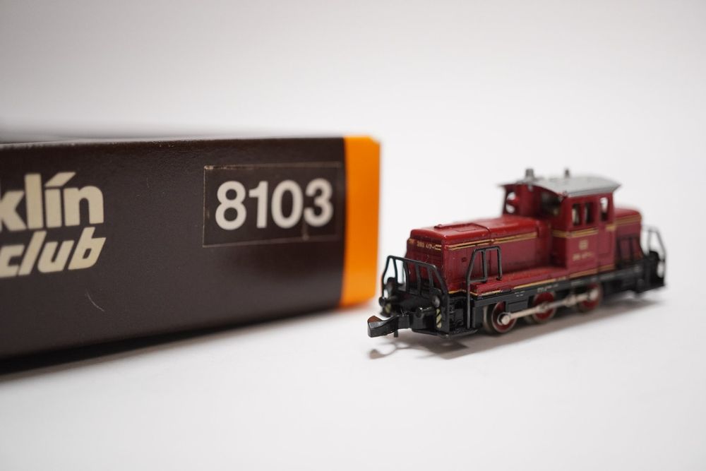 e33 Märklin 8103 Bauzug mit BR 260 und sieben Wagen (Gebraucht) in Thun ...