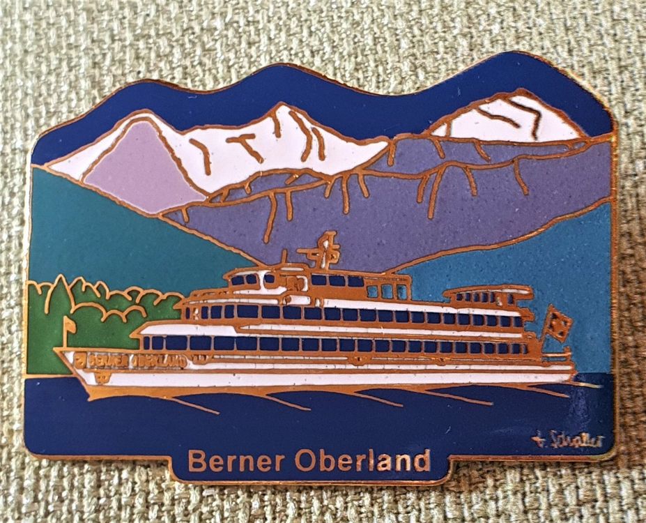 E871 Groosser Pin Schiff Berner Oberland Nr. 256 | Kaufen auf Ricardo