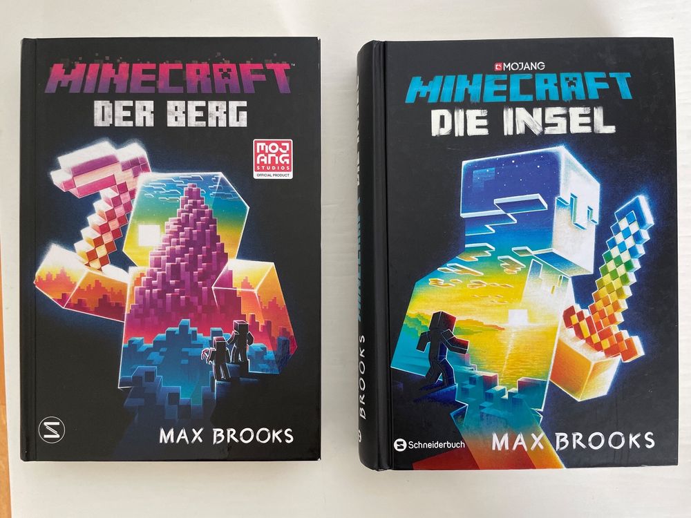 Minecraft Romane von Max Brooks, der Berg, die Insel | Kaufen auf Ricardo