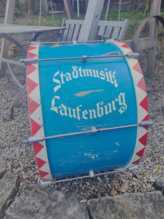 Antike Pauke - Salontisch - Unikat | Kaufen auf Ricardo