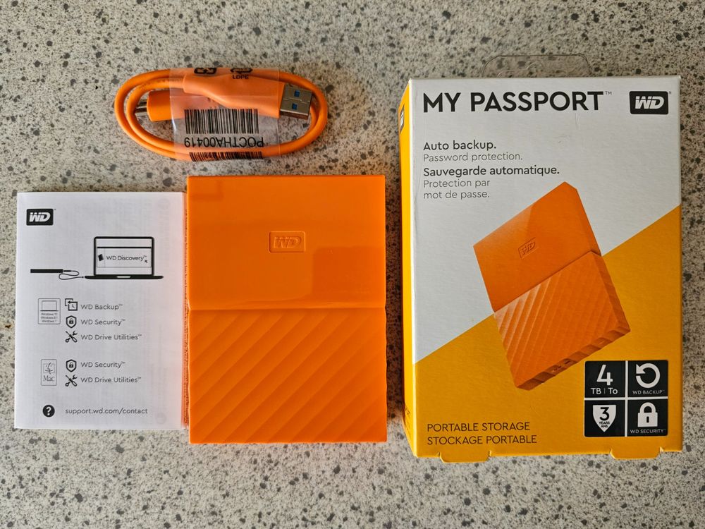Externe 2,5“ Harddisk 4 Terabyte USB 3 - Western Digital | Kaufen auf ...