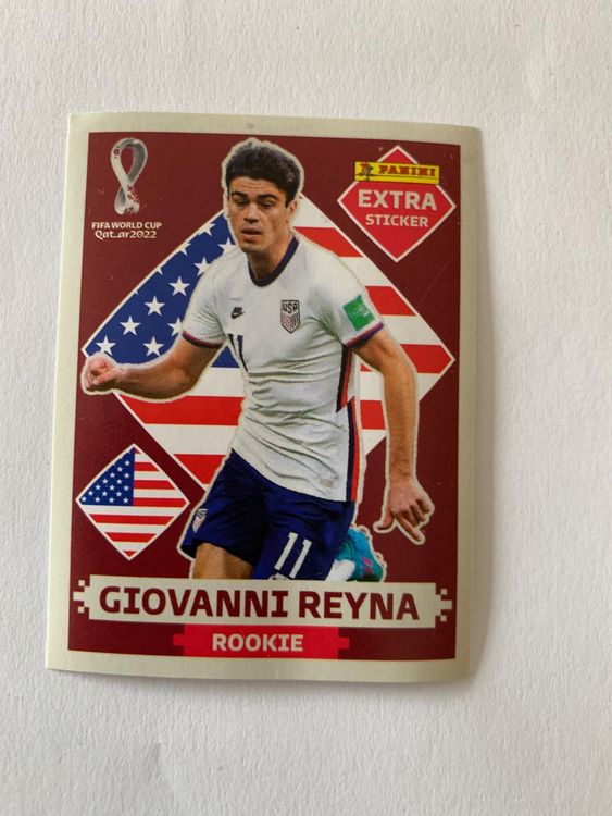 Panini EXTRA Sticker rot | Kaufen auf Ricardo