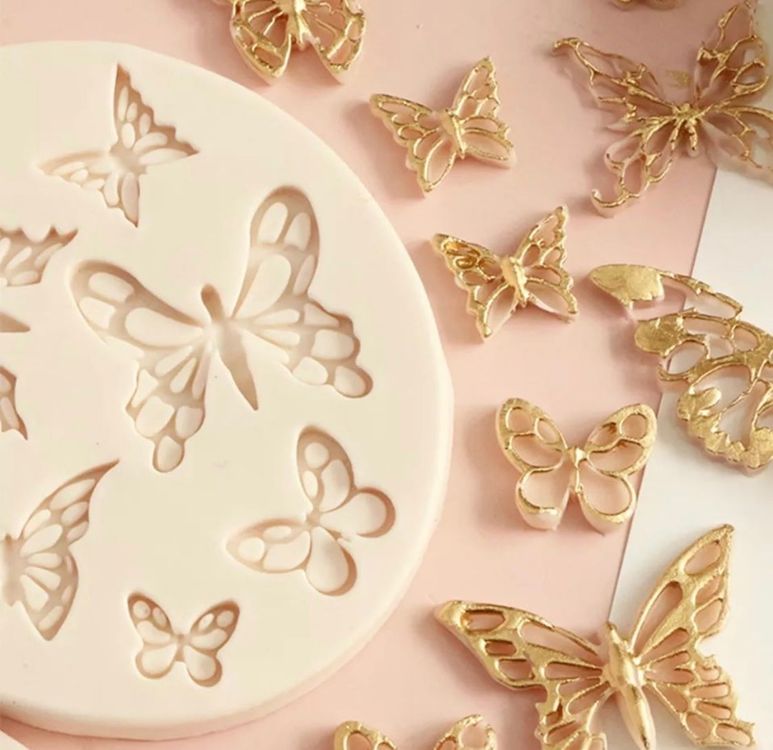 Schmetterlinge Fondant silikonformen motivtorten deko backen (Neu ...