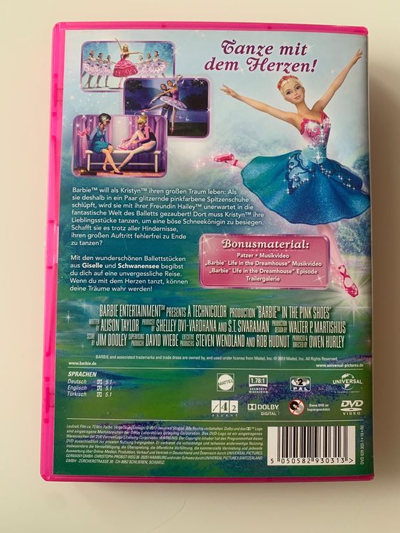Barbie “Die verzauberten Ballettschuhe” DVD | Kaufen auf Ricardo