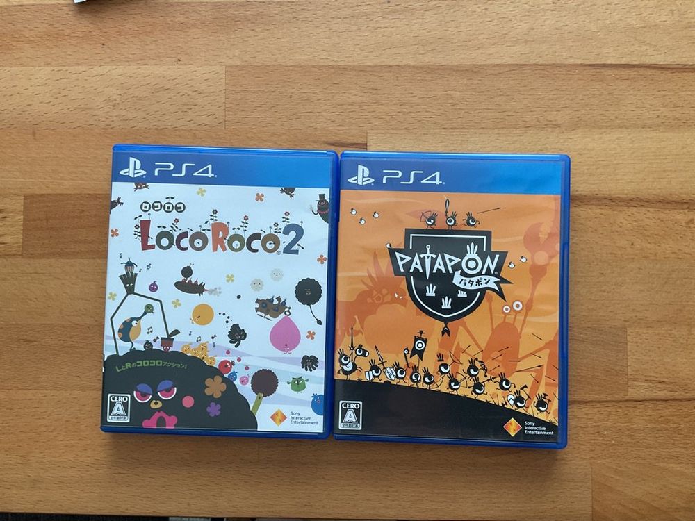 Loco Roco 2 und Patapon, Top Zustand (Gebraucht) in Au SG für CHF 28 ...