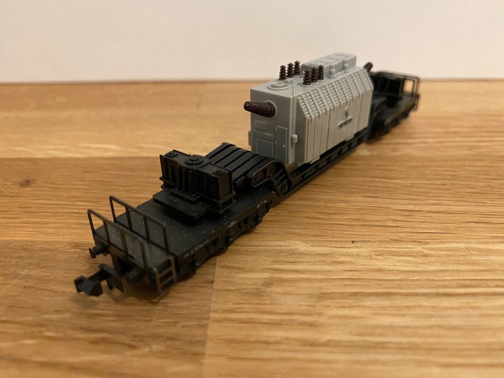 Minitrix 3298 Tiefladewagen mit Trafo | Kaufen auf Ricardo