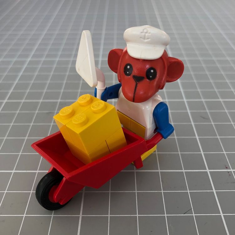 LEGO® FABULAND Set 3714 „Bricklayer Oscar Orangutan“ komplet (Gebraucht ...