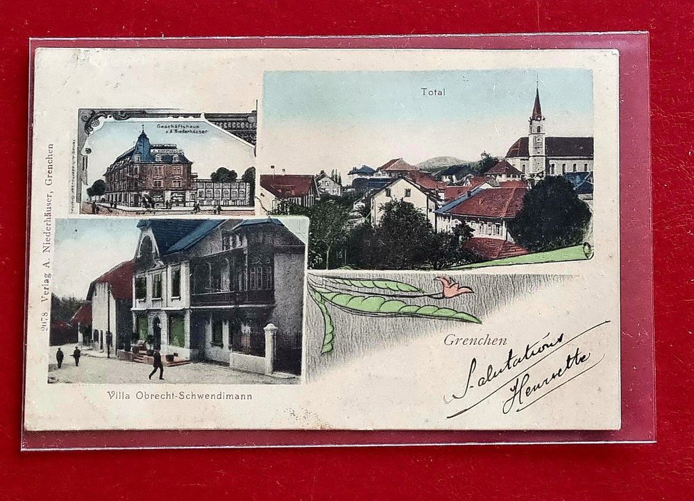 Grenchen - Mehrbildkarte - 1904 (Gebraucht) in Rothrist für CHF 19 – mit Lieferung auf Ricardo ...