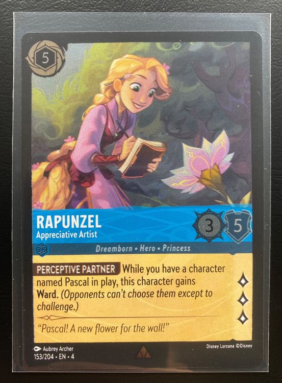 Lorcana FOIL RAPUNZEL 153/204 EN-4 Rare (Gebraucht) in Lugano für CHF 0.9 – mit Lieferung auf ...