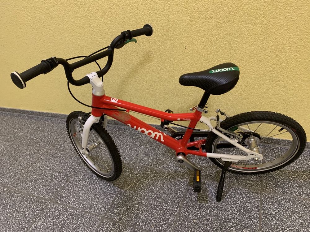 Woom 3 Kinderfahrrad Velo rot weiss für 4-6 Jährige (Gebraucht) in ...
