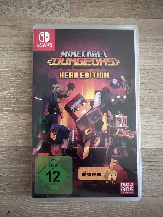 Minecraft Dungeons Hero Edition - Nintendo Switch (Gebraucht) in Volketswil für CHF 20 – mit ...