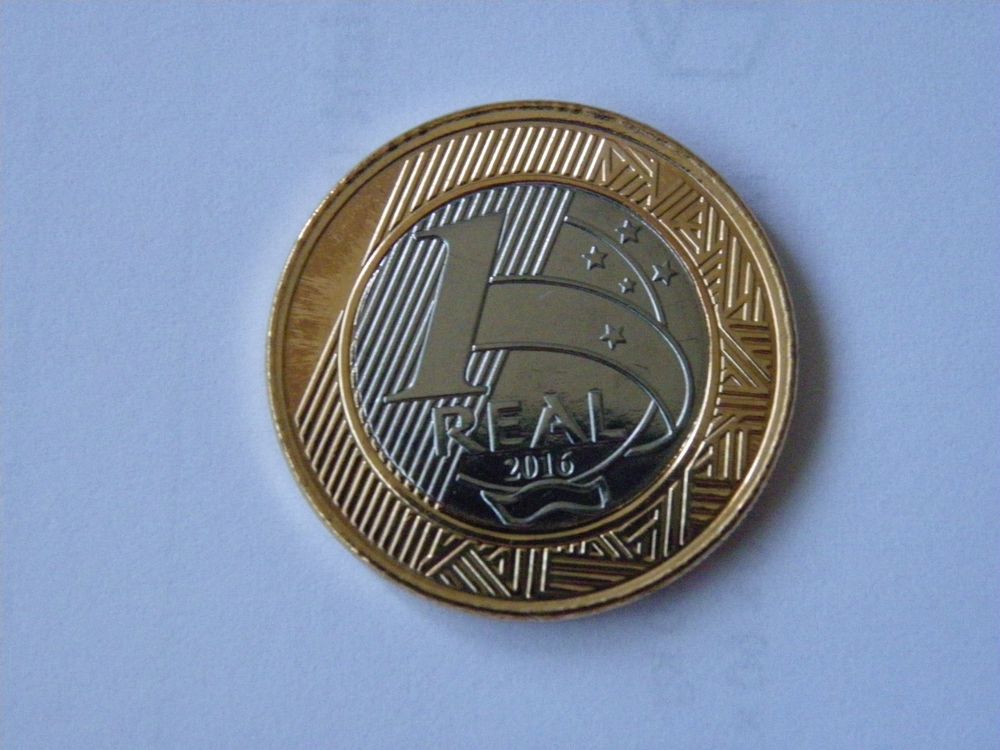 Brasilianische 1 Real, Rugby, Olympia Rio 2016, Unzirkuliert (Neu (gemäss Beschreibung)) in ...