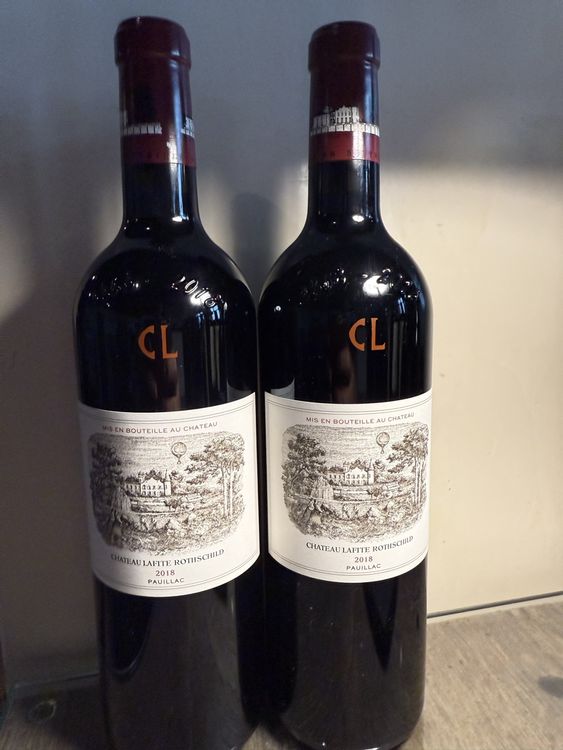 Chateau Lafite 2018 aus OHK 2 Flaschen 100PP (Neu (gemäss Beschreibung ...