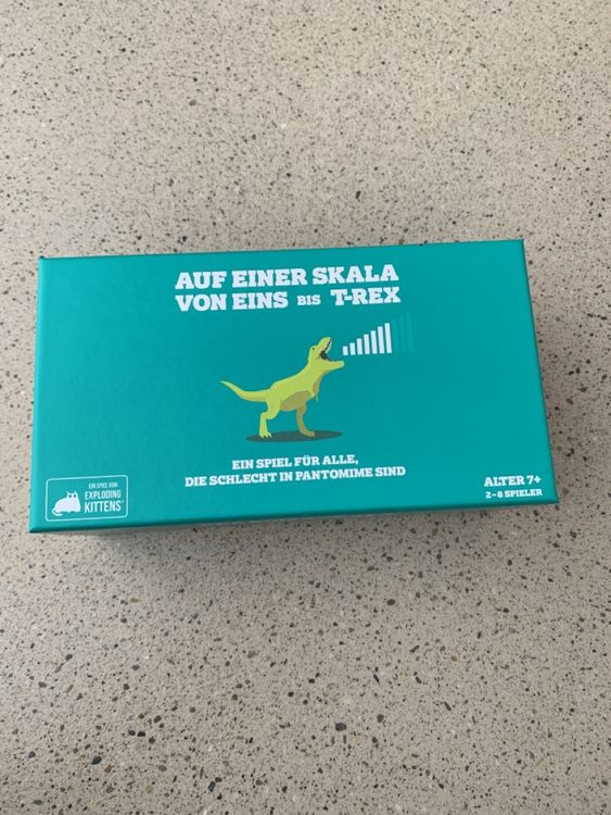 Brettspiel Auf Einer Skala von Eins bis T-Rex (Neu (gemäss Beschreibung ...
