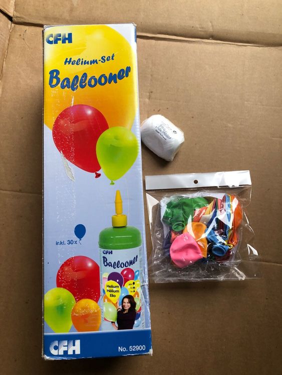 CFH Helium Set Ballooner Bonbonne d'helium pour ballon | Kaufen auf Ricardo