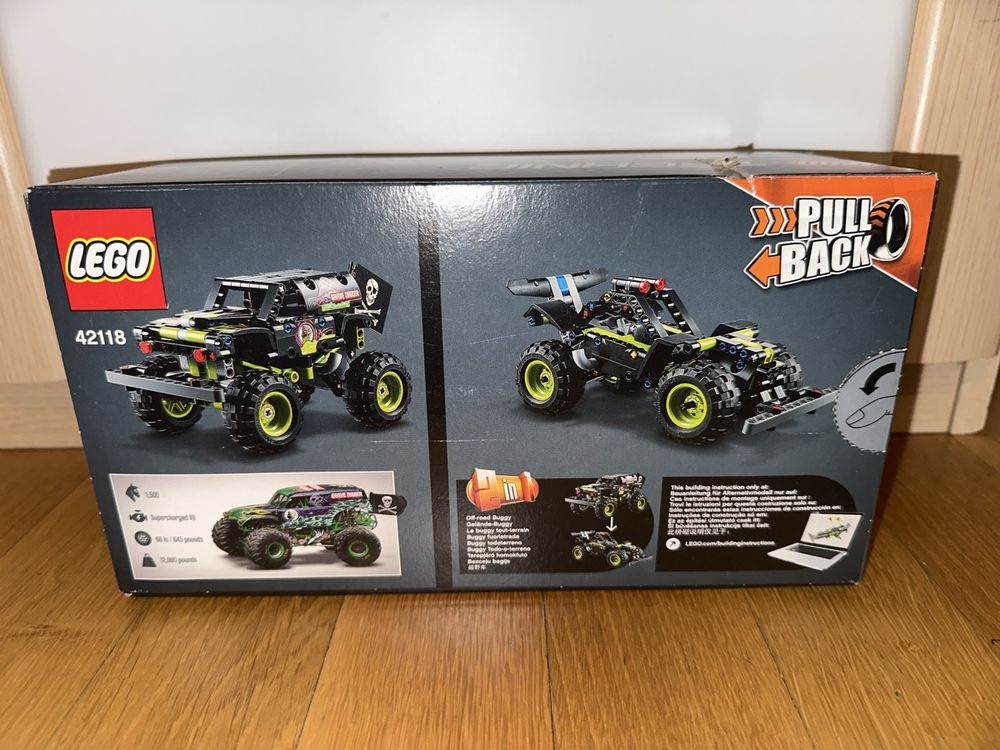 Lego Technic 42118 Monster Jam Grave Digger 2 in 1! (Gebraucht) in ...