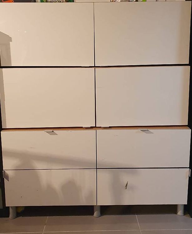 Lot 4 meubles TV modulables 120 cm (haut + bas) (D'occasion) à Duillier ...
