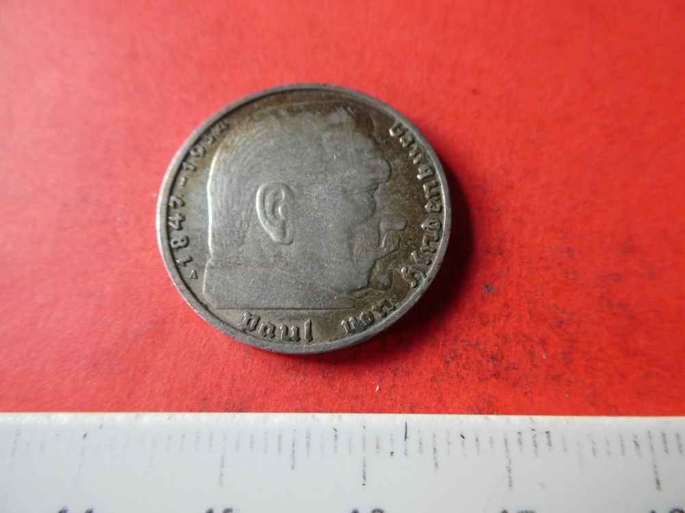 Dt. Reich 1937 A, 2 Reichsmark - Silber (Gebraucht) in Hinterforst für CHF 6 – mit Lieferung auf ...