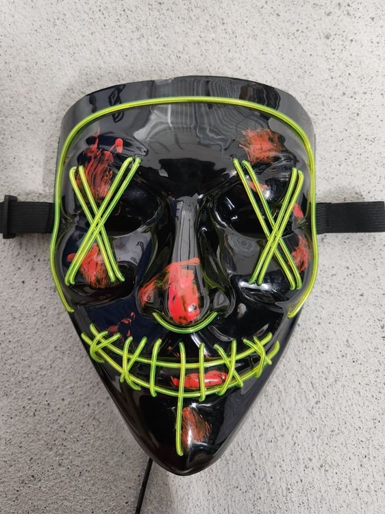 Led Maske Monster Purge Halbmaske (Gebraucht) in Wallisellen für CHF 5 ...