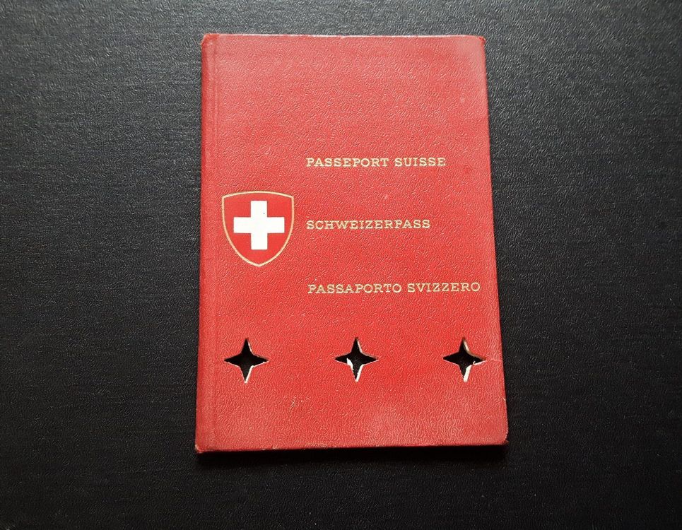 Schweizer Pass aus dem Jahre 1967 | Kaufen auf Ricardo